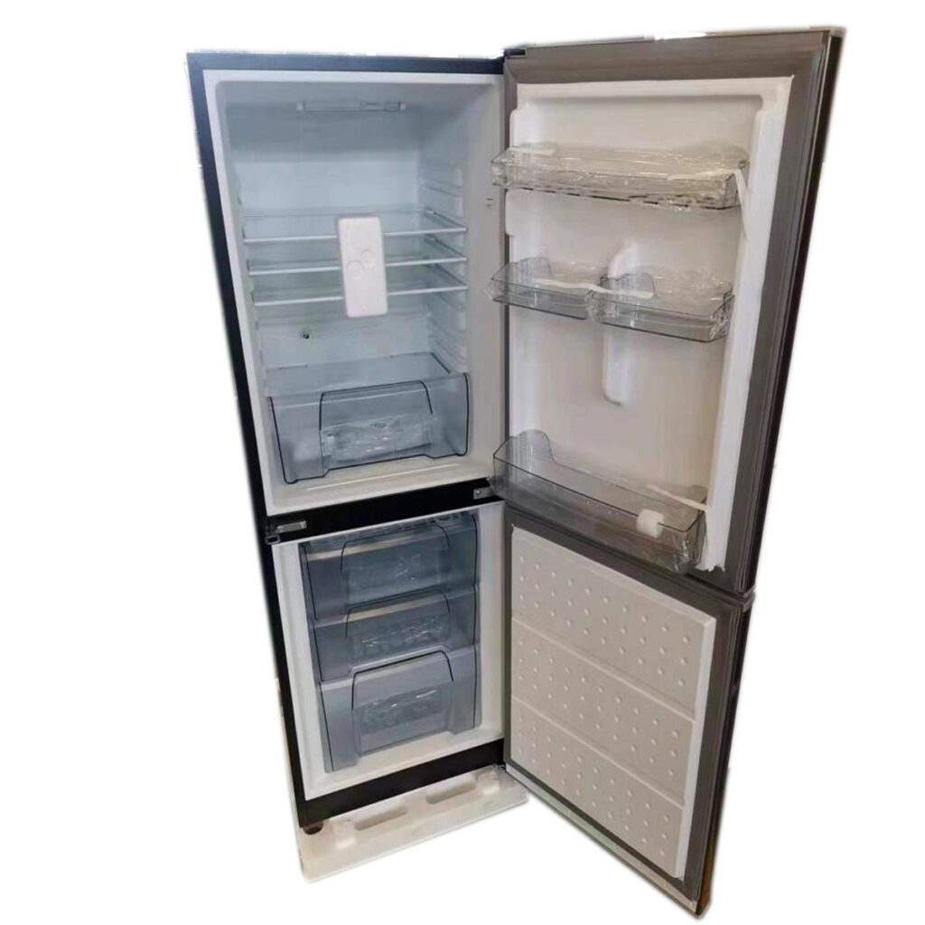 Novo 178L Double Door Bottom Freezer Fridge 4Star NV-185C - Goodluck Africa