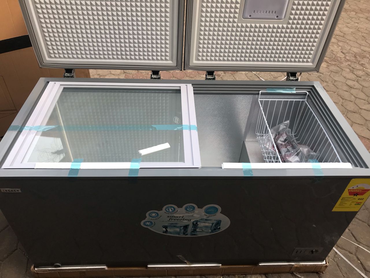 Legacy 500 Liter -Double door freezer - Fast freezing - Goodluck Africa